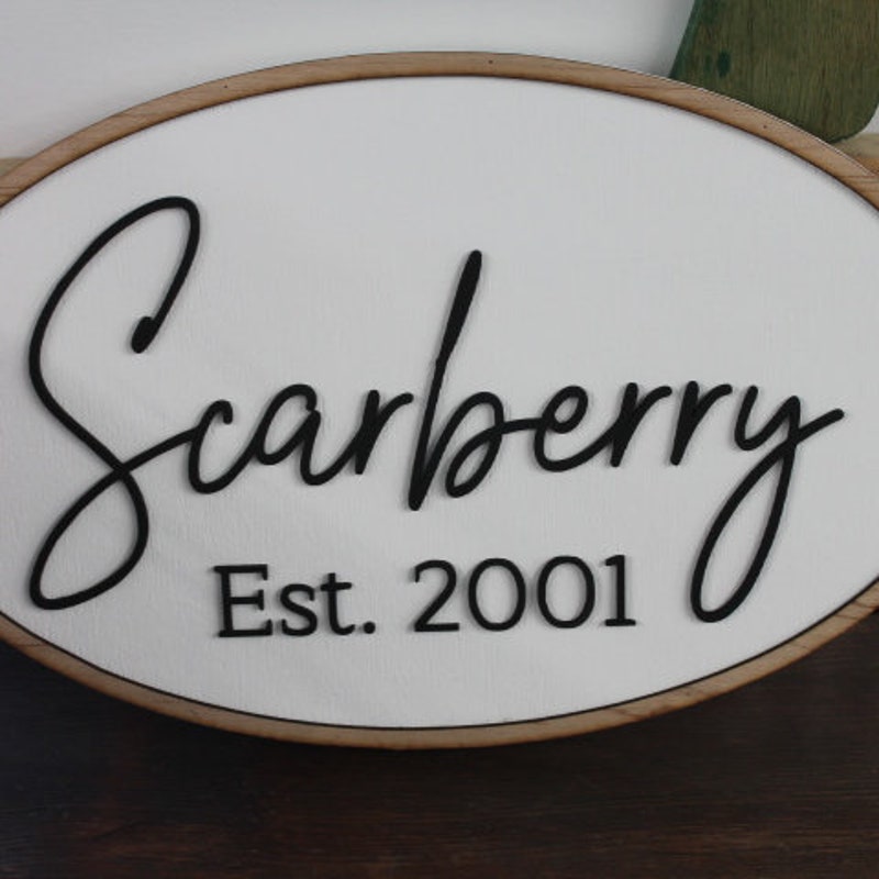 Established Sign - Etsy