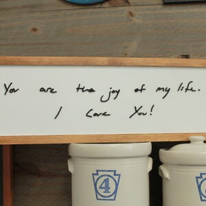Hand Written Sign Custom Handwritten Message Personalize With Your Own ...