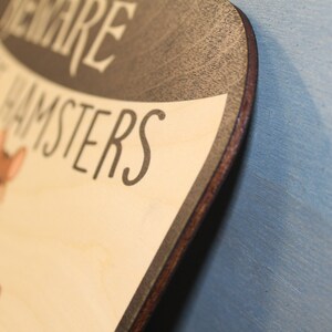 Beware of the Hamsters Warning Furbaby Pet Animal Lover Small - Etsy