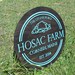 Extra Large Round Farm Sign Ranch Business Sign Raised Text Commercial ...