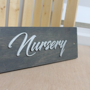 Church School Nursery Business Sign Unframed Commerical Signage 3D ...