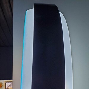 Custom Round LED Light Sign: Outdoor Business Logo Display - Etsy