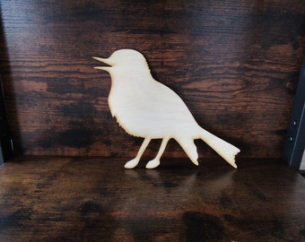 Robin Bird Laser Cut | Etsy