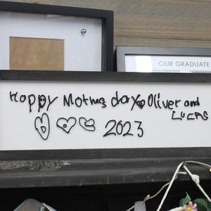 Child Handwriting Hand Written Sign Recreate Handwriting Writing ...