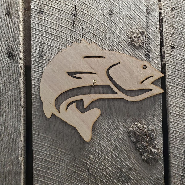 Fish Wood Cutout - Etsy