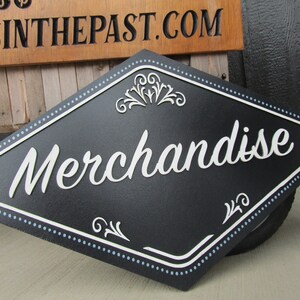 Custom Merchandise Sign Counter Direction Contoured Business Commerical ...