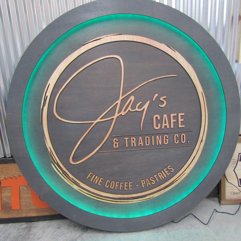 Custom Cafe Sign - Etsy