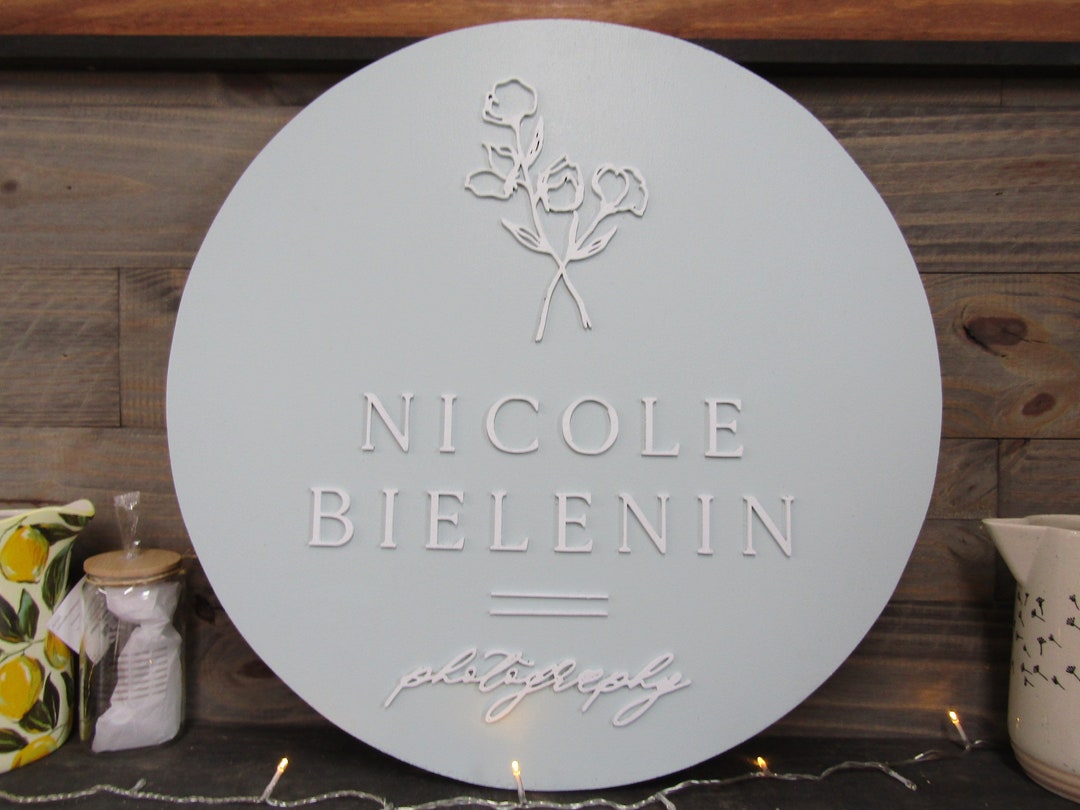 Custom Photography Business Photographer Your Logo Colors Affordable ...