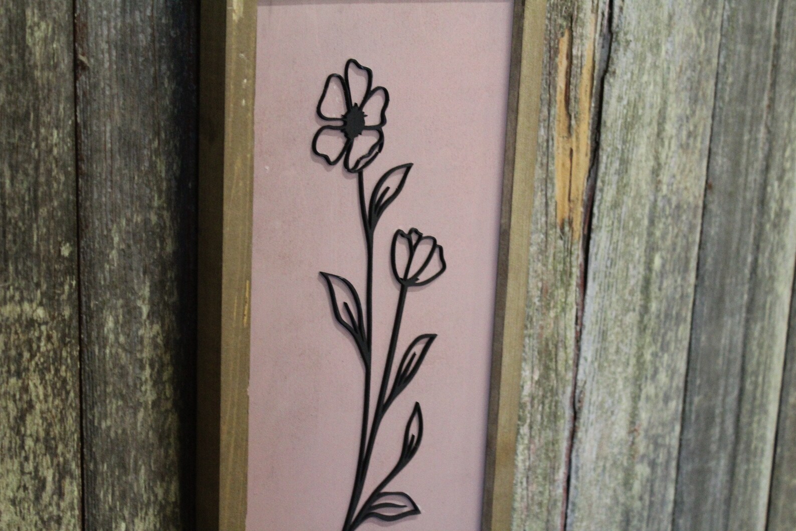 Raised Dogwood Magnolia Sign Plant 3D Botanical Plant Organic | Etsy