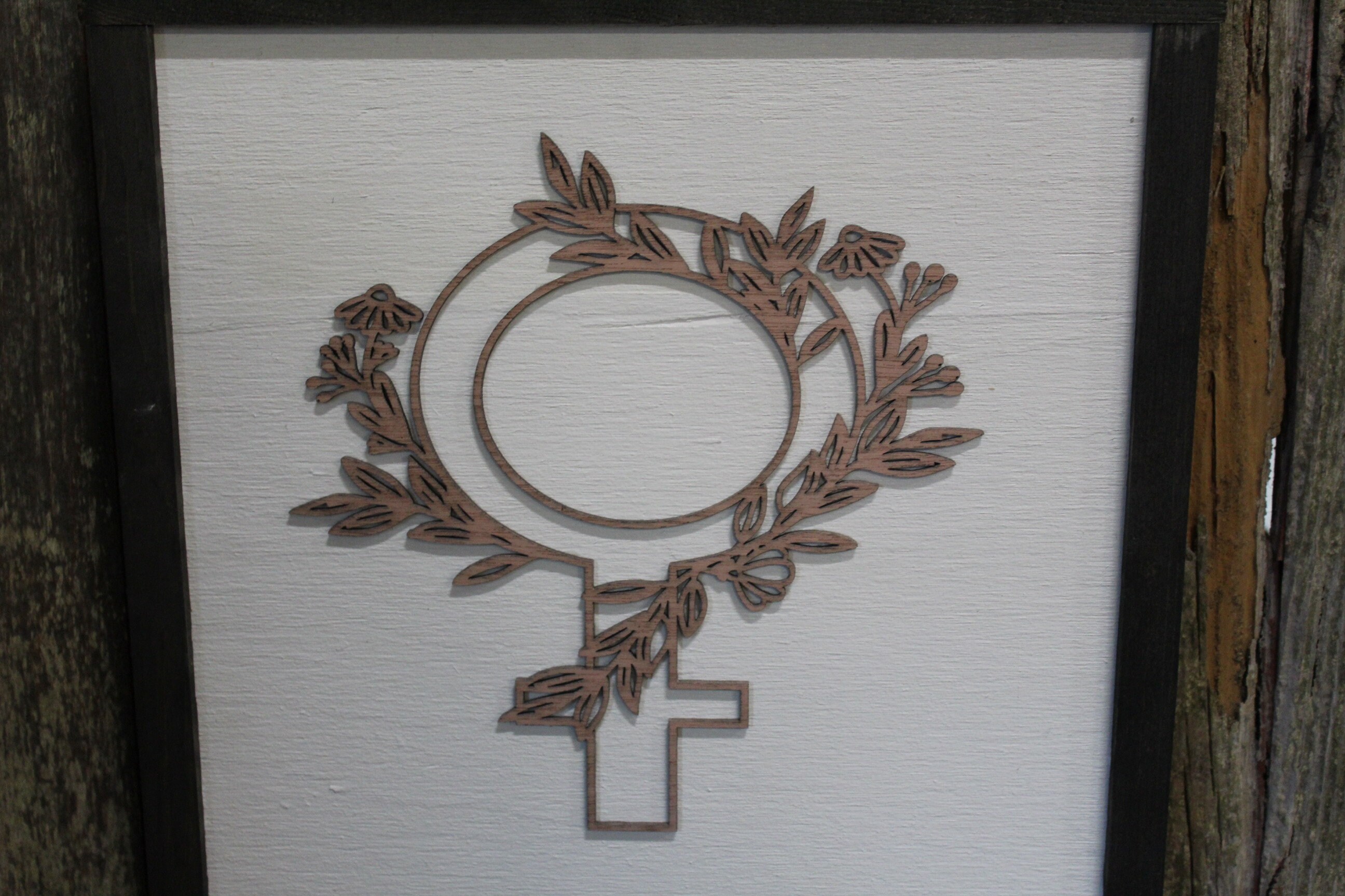 Women Sign Feminist Sign Lady Feminine Wood Sign 3D Raised | Etsy