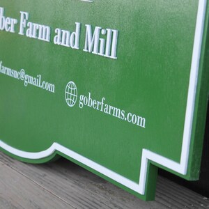 Farm Sign – Custom Family Farm & Mill Sign Rustic Business Wood Plaque ...