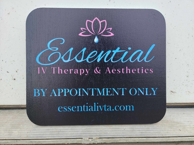 Custom Textured Rectangle Wood Sign Personalized Ready for Your ...