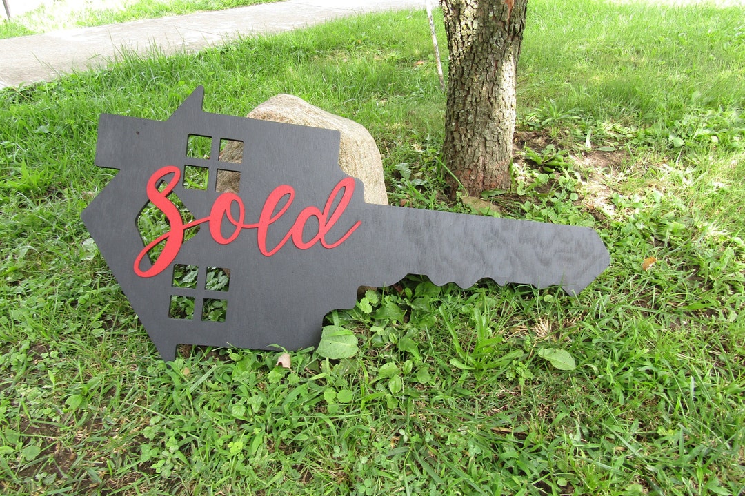 Custom Realtor Reality Sold Sign Contoured Business Commerical Signage ...