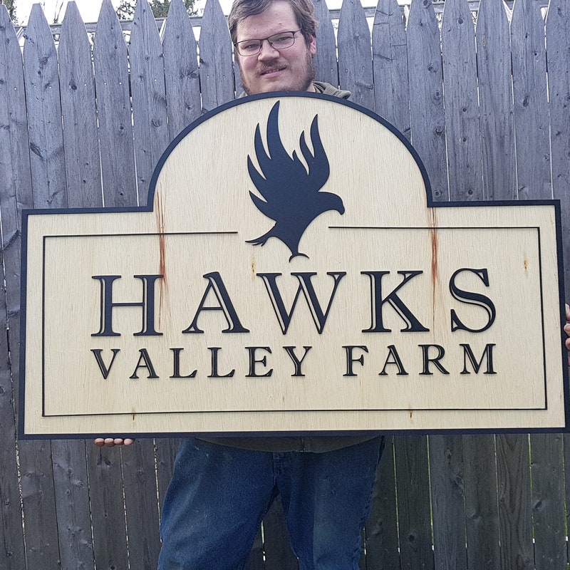 Entrance Farm Sign - Etsy