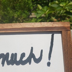 Your Handwriting, Actual Hand Writing Sign, Custom, Personalized, Wood ...