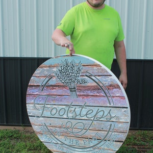 Custom Foam Sign Personalized Barn Sign Building Sign Light Weight Foam ...