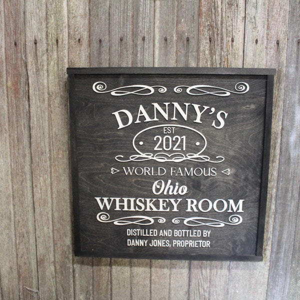 Wood Saloon Sign - Etsy