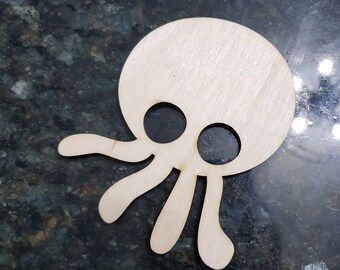 Wood Cutout Octopus - Etsy