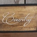 God's Country Entrance Sign Welcome Sign 3D Raised - Etsy