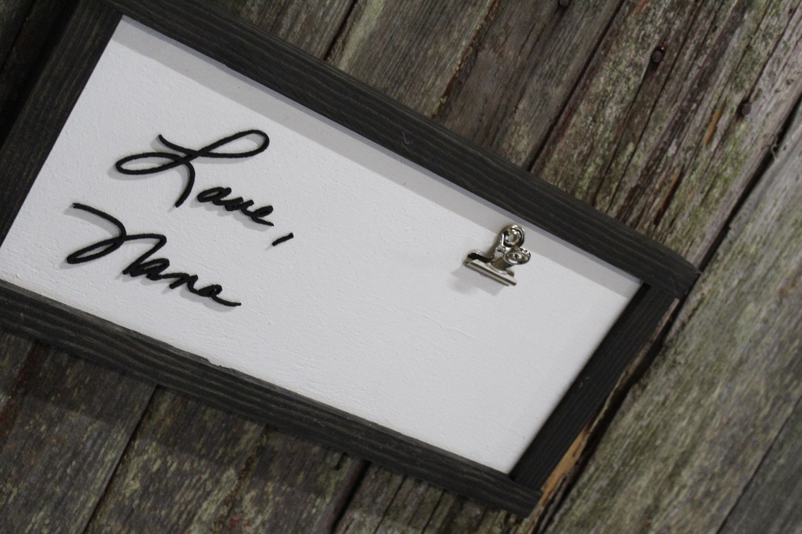 Handwriting Sign Your Actual Hand Writing Raised Text 3D With - Etsy