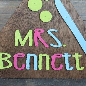 Custom Beaker Science Teacher Chemistry Experiment Personalize Sign ...