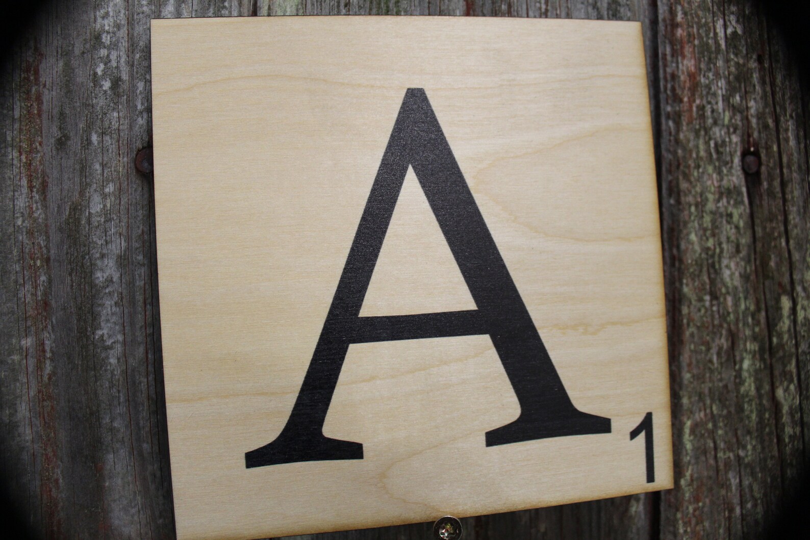 Scrabble Letter Title Text Cutout DIY Wood Wall Decor Collage - Etsy