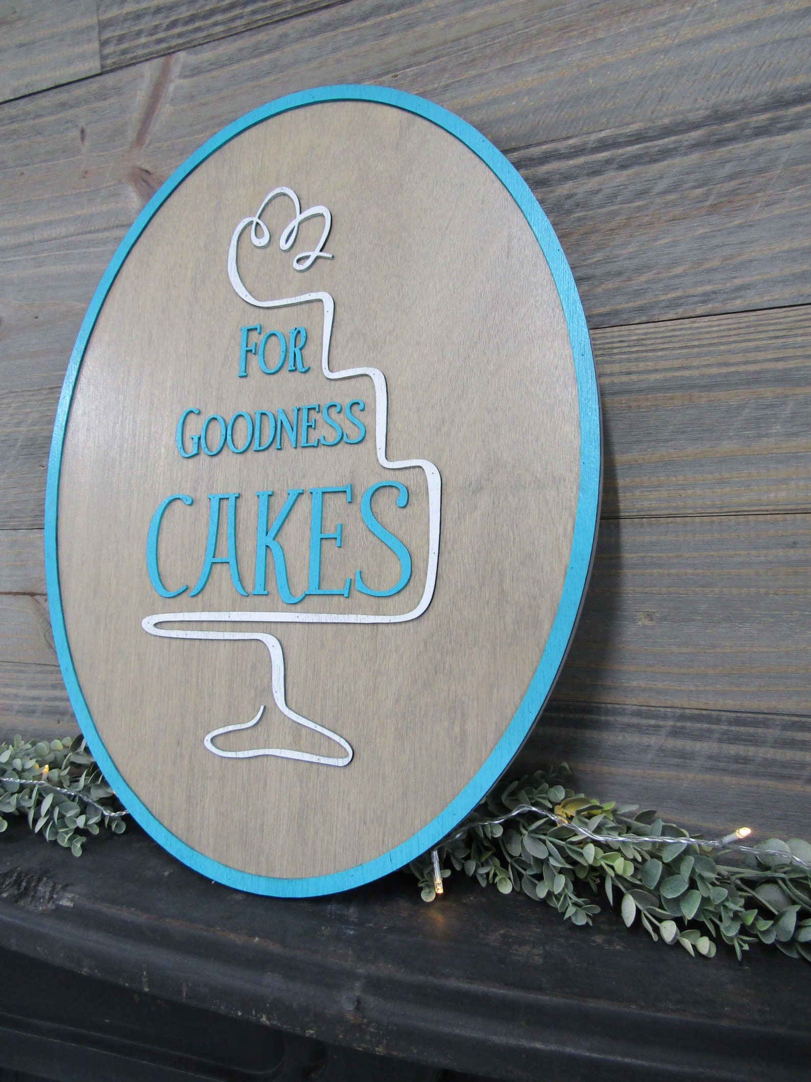 Custom Commerical Signage Bakery Baker Cake Sign Raised Text - Etsy