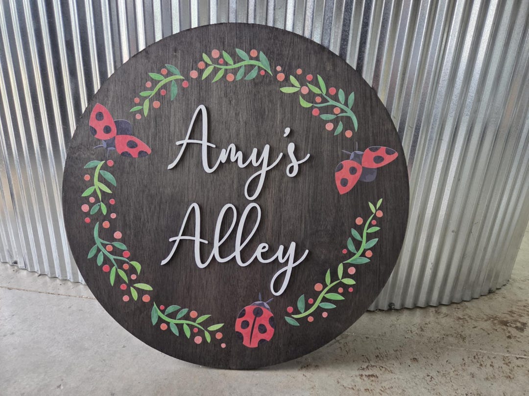 Custom 3D Wood Sign: Laser Cut Plywood, Personalized Logo - Etsy