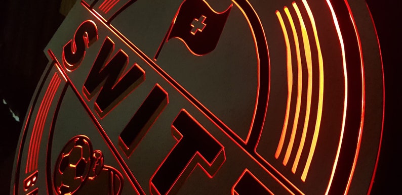 Led Lit Custom Wood Sign. Like a Neon Light Personalized to - Etsy