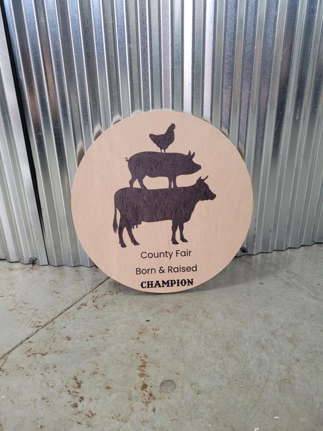 Farm Animal Company Sign County Fair Logo Personalized Customized ...