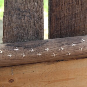 Chicken Feet Pattern Texture Rooster Foot Print 10 Inch Rolling Pin Pie ...