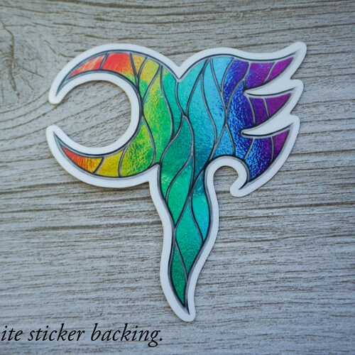 Yawë Transparent Vinyl Sticker - Etsy
