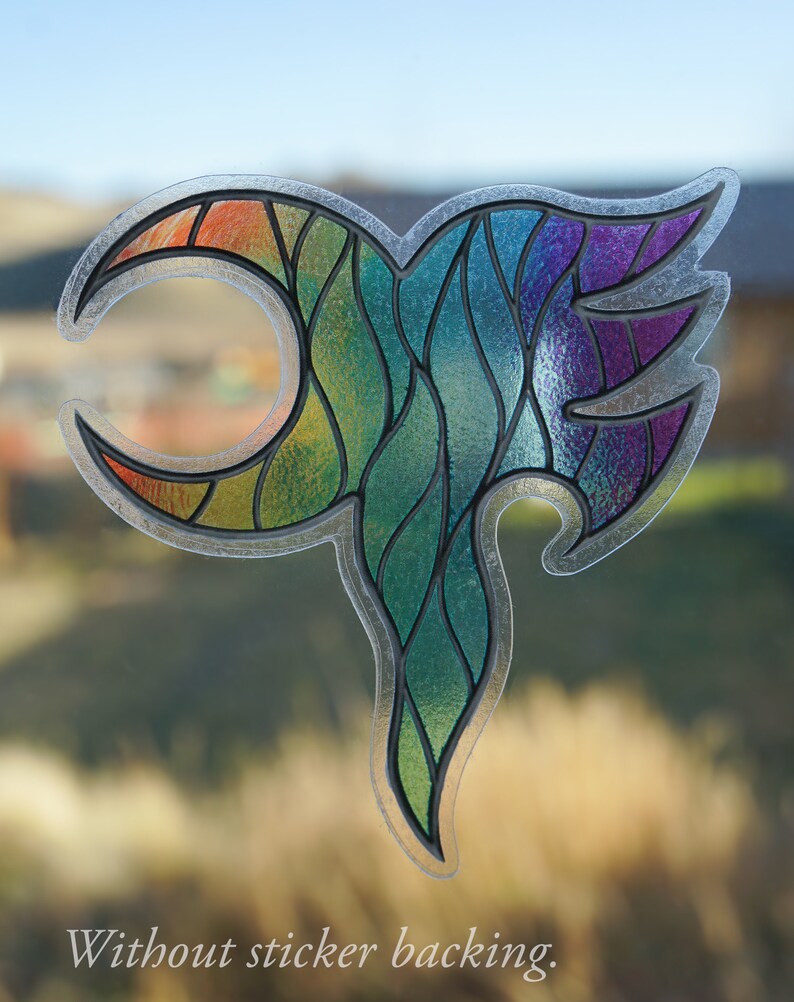 Yawë Transparent Vinyl Sticker - Etsy