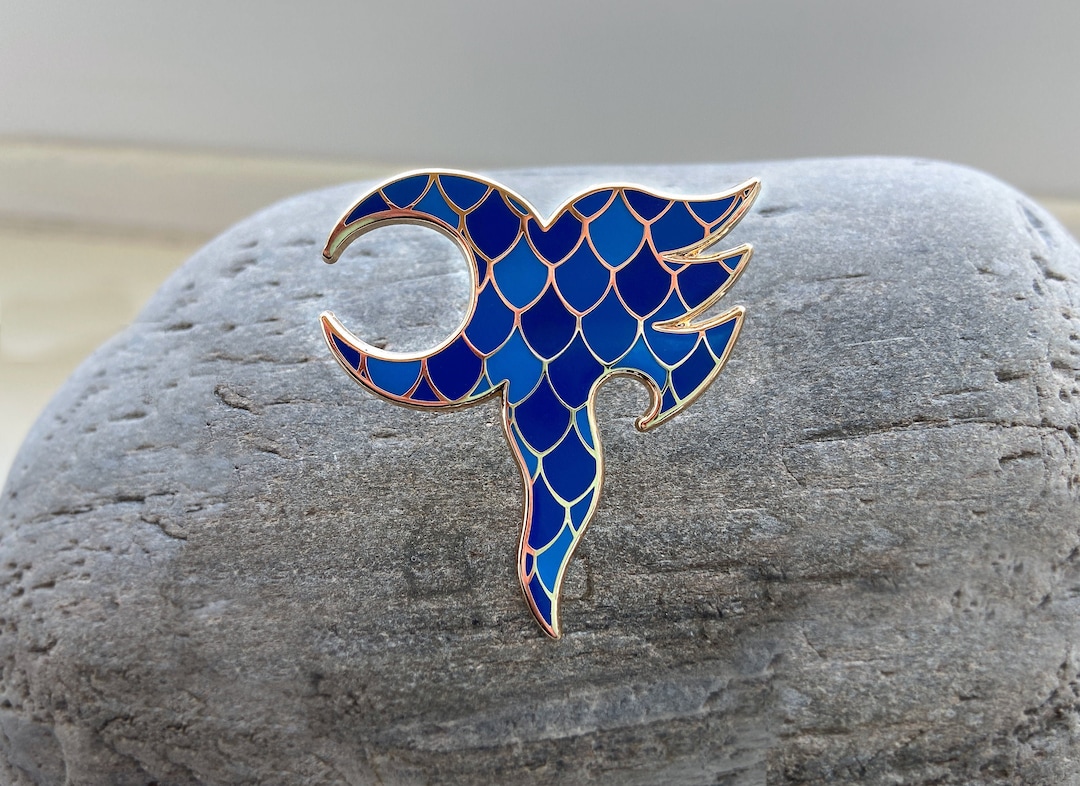 Yawë Pin - Solid Hard Enamel - Etsy