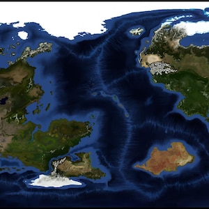 World of Eragon Framed Poster - Etsy