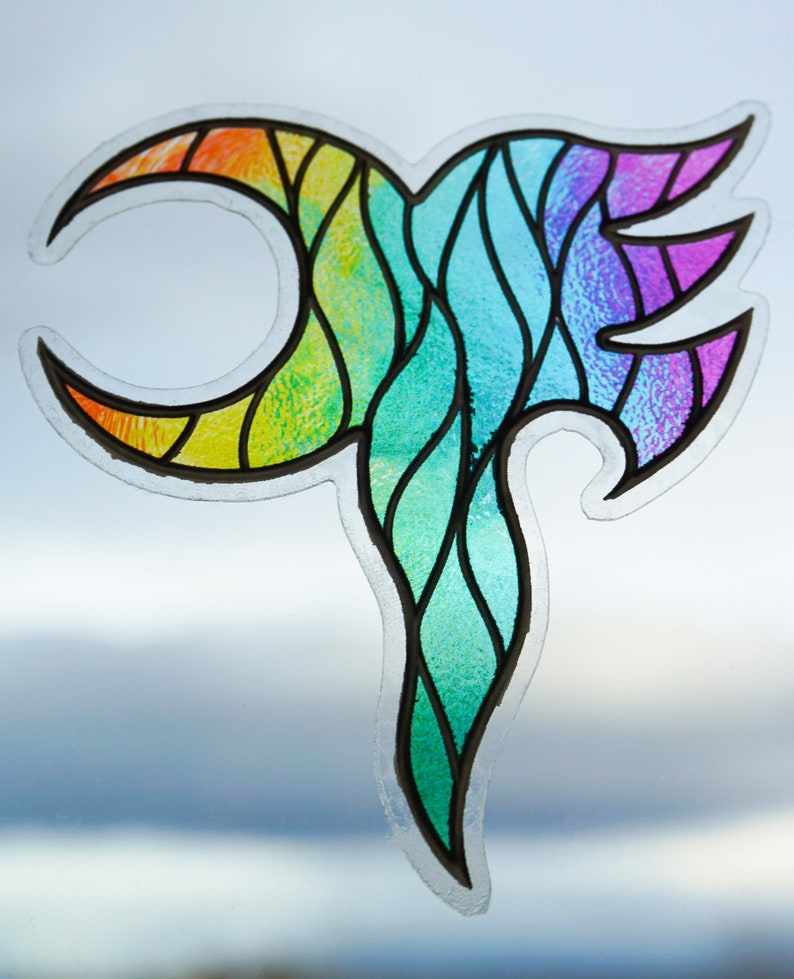 Yawë Transparent Vinyl Sticker - Etsy