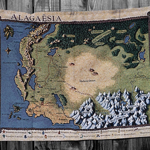 Alagaësia Woven Tapestry 36 X 24 - Etsy