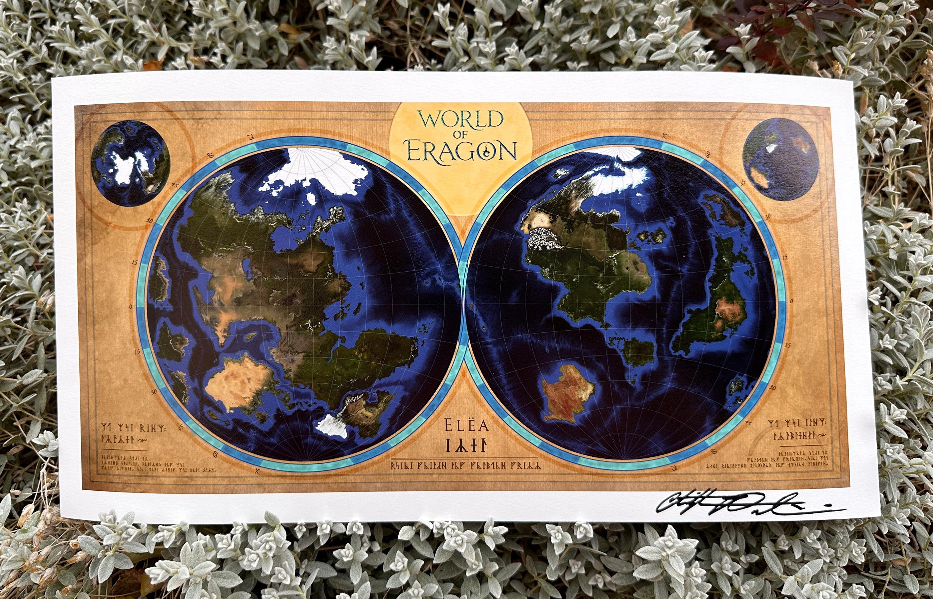 Elëa: World of Eragon Map Print - Etsy