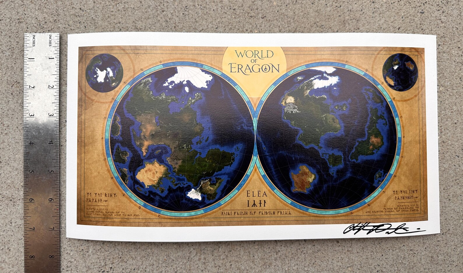 Elëa: World of Eragon Map Print - Etsy