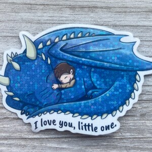 I Love You Little One Sticker - Etsy