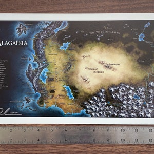 Map of Alagaësia - by Spenser Farnes - Etsy