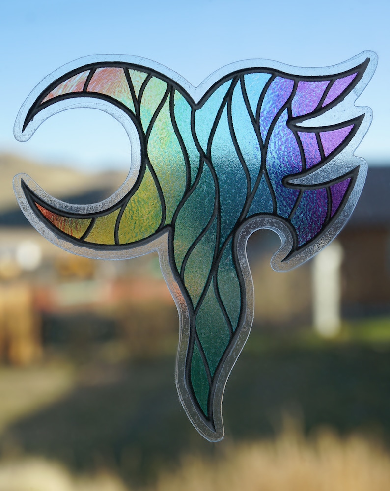 Yawë Transparent Vinyl Sticker - Etsy