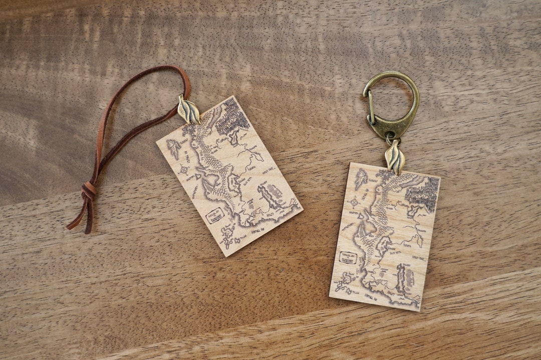 Murtagh's Map Ornament and Keychain - Etsy