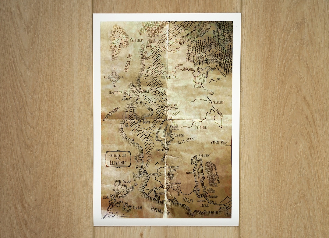 Murtagh's Map Print - Etsy