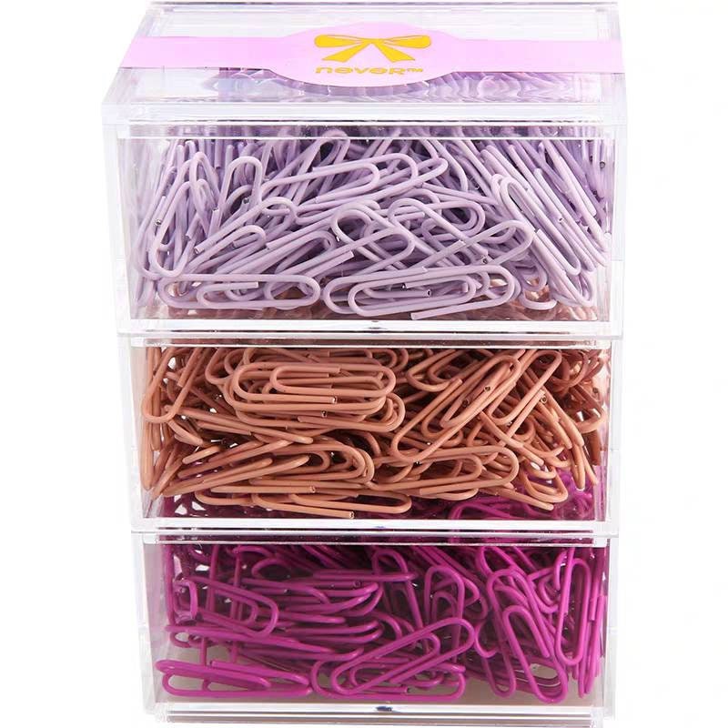 Pastel and Coral Multi Colored Paper Clip 12 Pieces Purple | Etsy