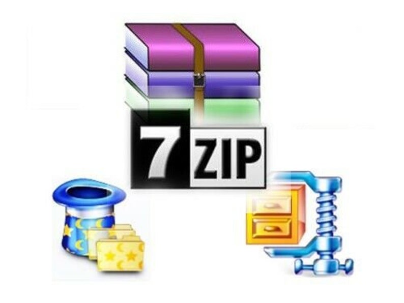 7Zip Compression / Extraction Compatible WinZIP WinRAR Zip | Etsy