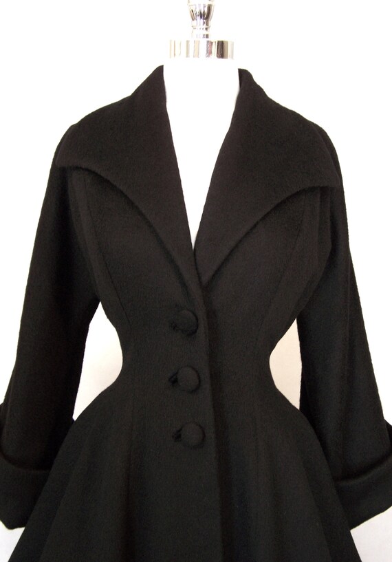 SOLD on Layaway Elegant 1950s LILLI ANN New Look Blac… - Gem