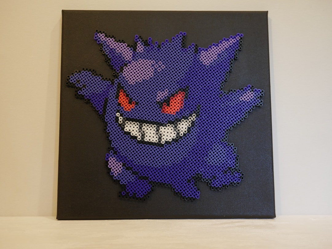 Gengar Pixel Art - Etsy