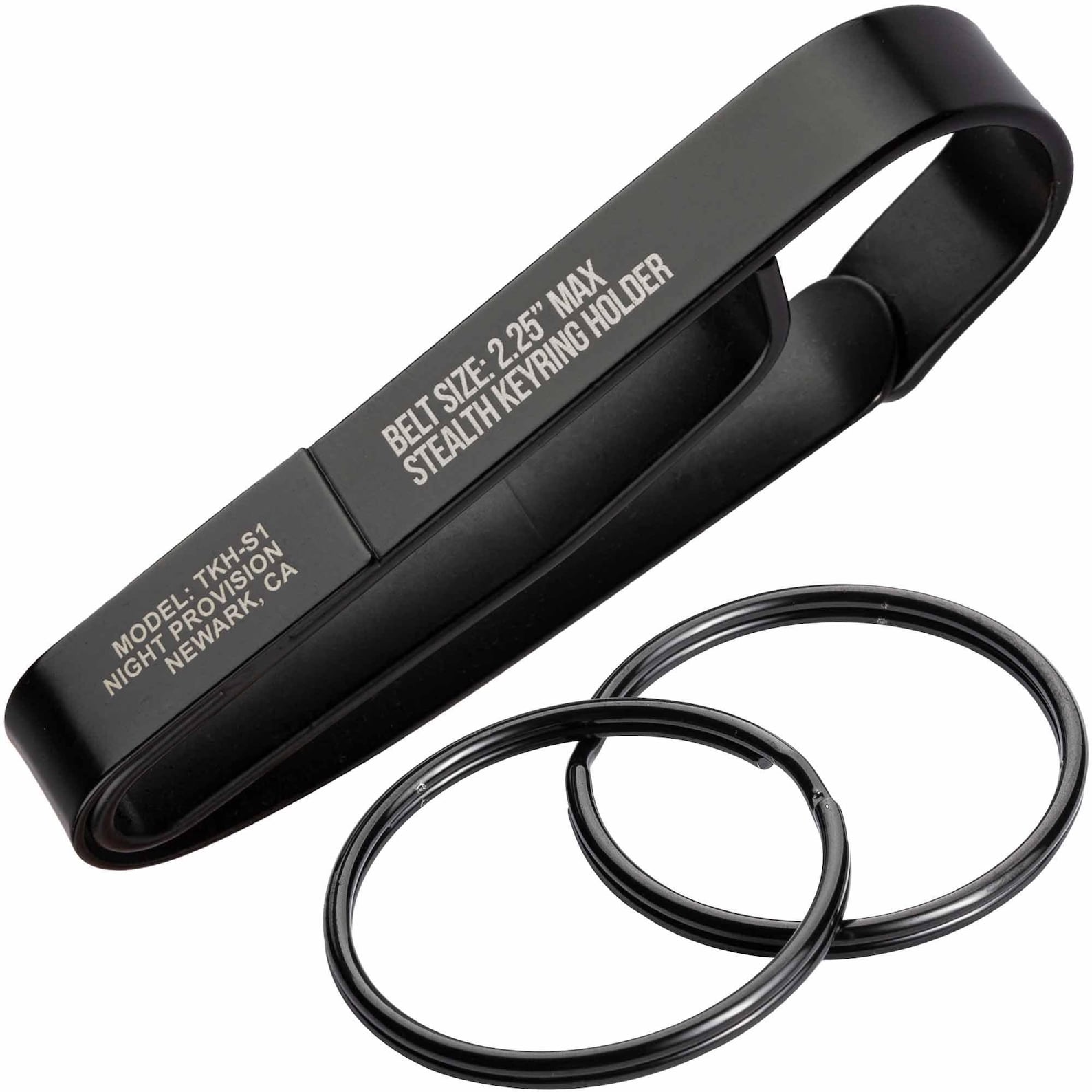 NP NIGHT PROVISION Tactical Key Ring Holder for Duty Belts, Quick ...