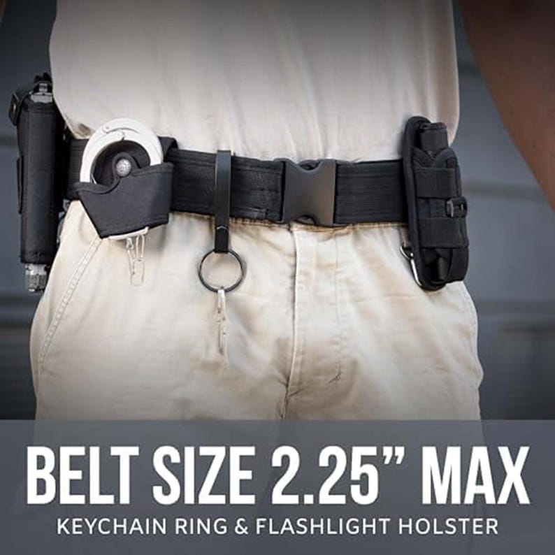 TH2 Tactical Flashlight Holster Metal Belt Clip & TKH-S1 Stealth ...